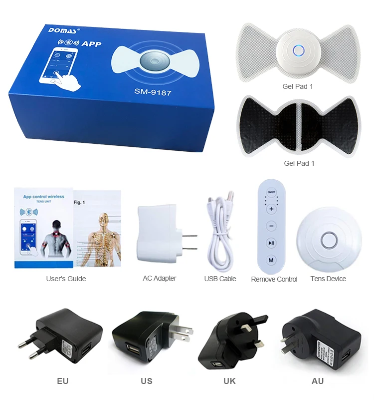 Domas Transcutaneous Electrical Stimulation Tens Units For Pain ...