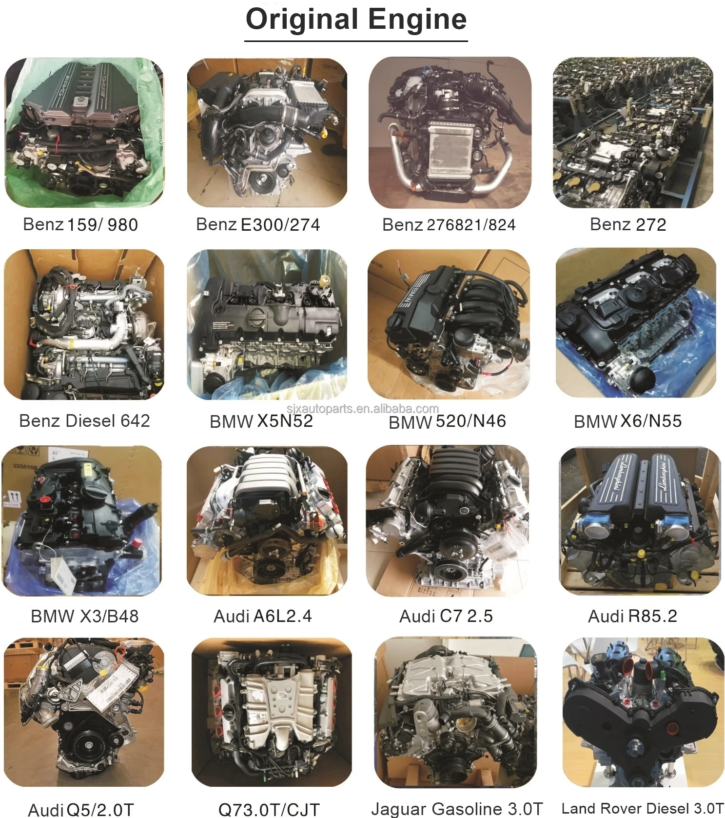 For Bmw Car Engine Assembly 2l Petrol Engine N46 L4 Cylinder Standard ...