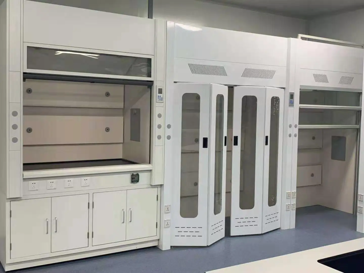 Laboratory Walk-in Fume Hoods - Efficient Chemical Extraction