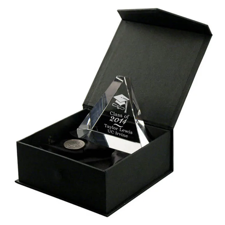 Mh-tf0128 K9 Crystal Blank Triangle Shape Paperweight Crystal Prism ...