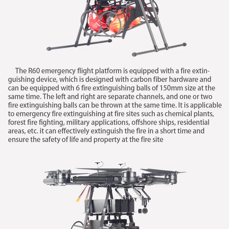Multi Functional Industrial Application Uav Drone For Material Delivery ...