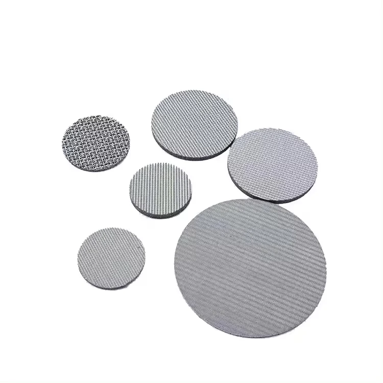 Sintered Stainless Steel Mesh Filter Element Filter Discs - Buy ...