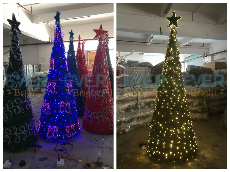 Christmas Light Show 3D LED Sphere Giant LED Christmas Tree for Outdoor ...