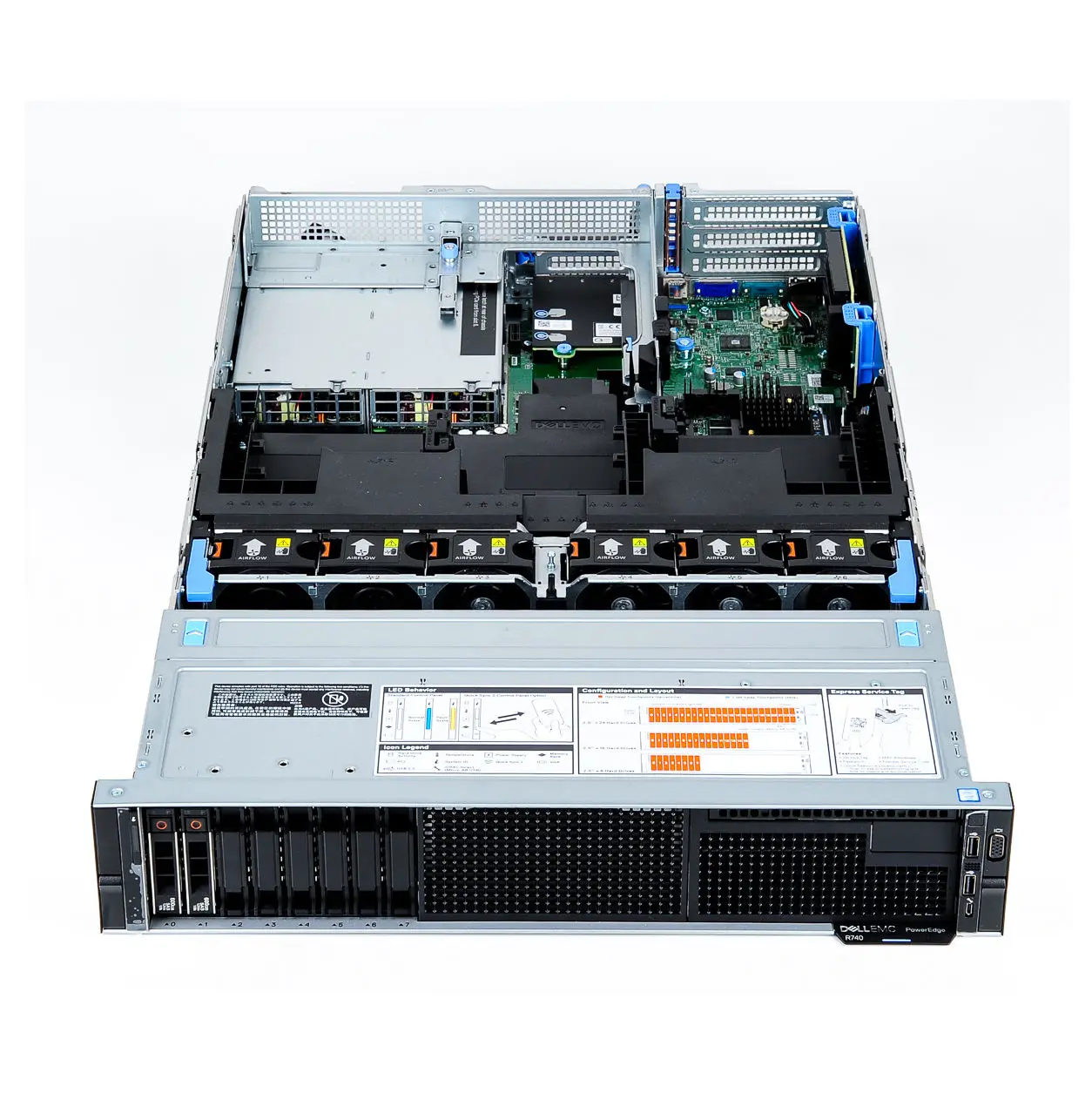 Enterprise Level Server Dell Poweredge R740 Intel Xeon 4214r 64gb ...