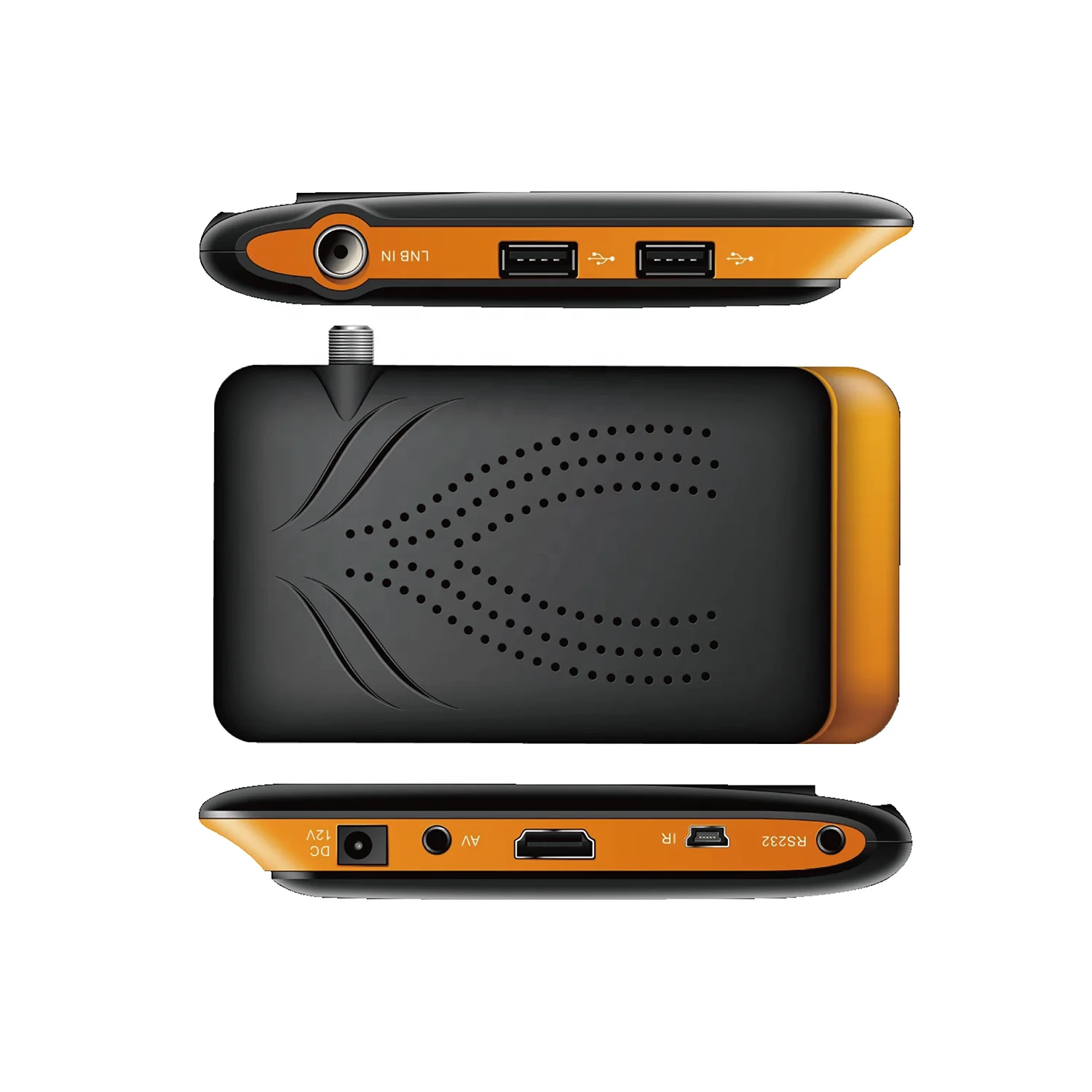 DVB S2 Mini Satellite TV Receiver 1080P Full HD, Supports FTA Channels ...
