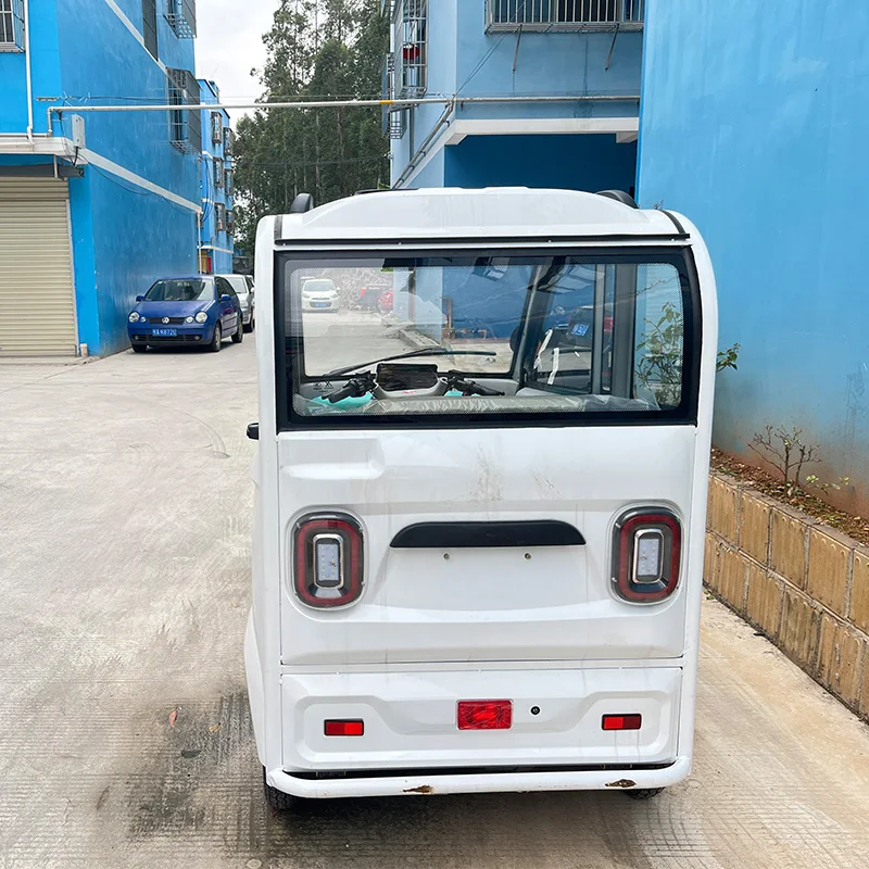 Enclosed Covered Electric Adult Tricycle - 400kg Capacity
