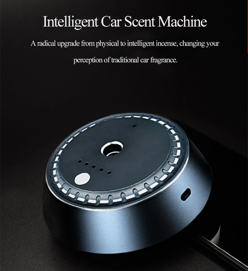 Automatic Spray Fragrance Waterless Car Diffuser Desktop Usb Mini Smart ...
