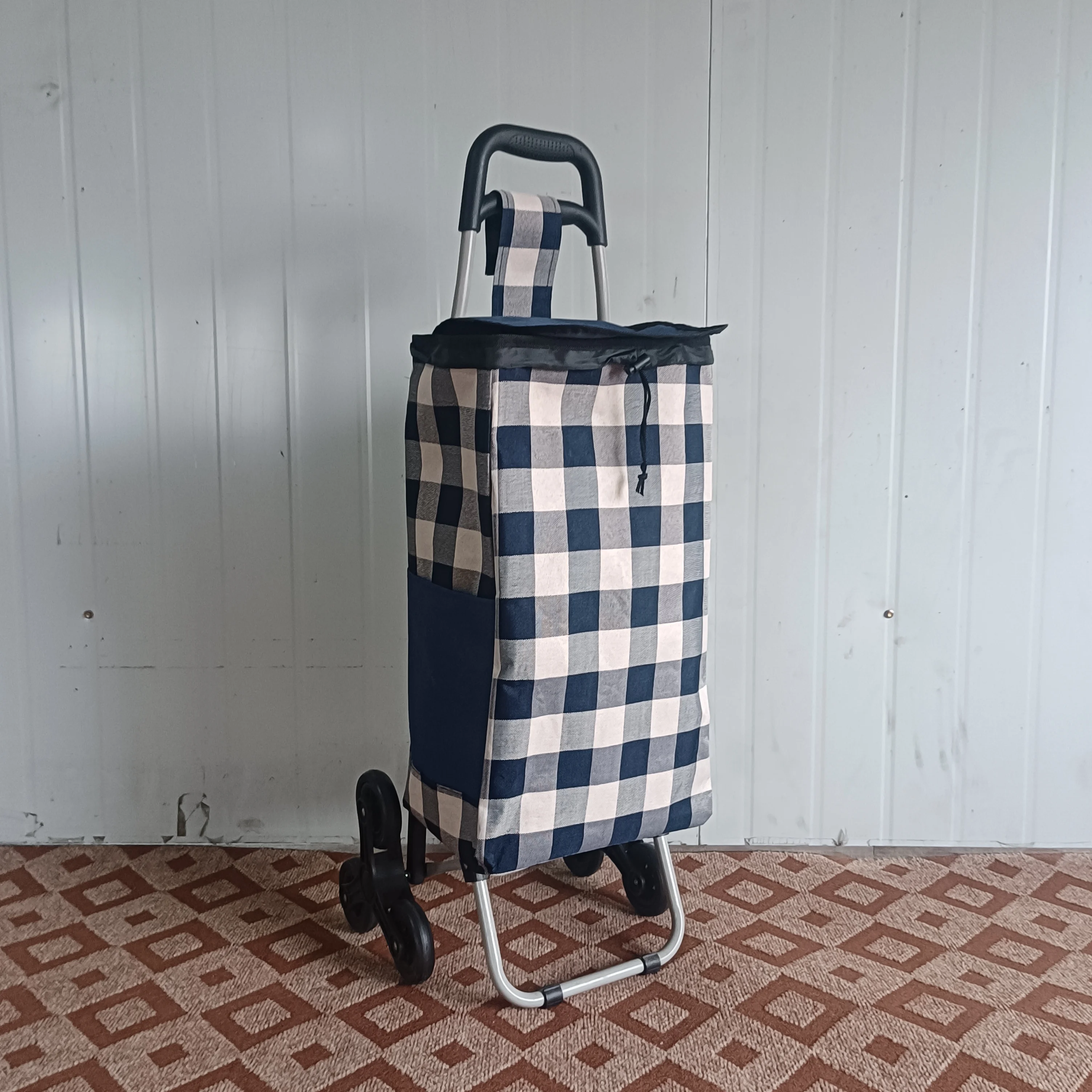 Customize Foldable Supermarket Trolley Shopping Bag