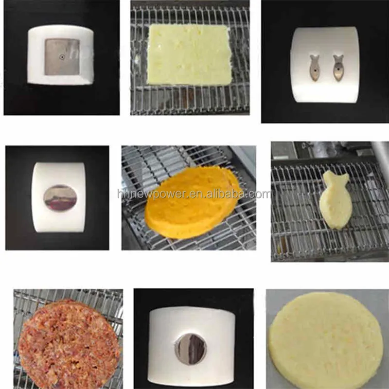 Automatic Hamburger Fish Patty Forming Meat Pie Molding Chicken Nugget ...
