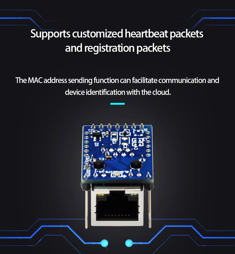 RJ45 UART Super Module - TTL to Ethernet Integration