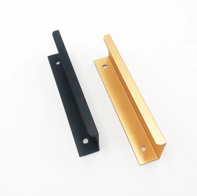 Zinc Metal Wardrobe Drawer Hardware Kitchen Embedded Cabinet Pull ...