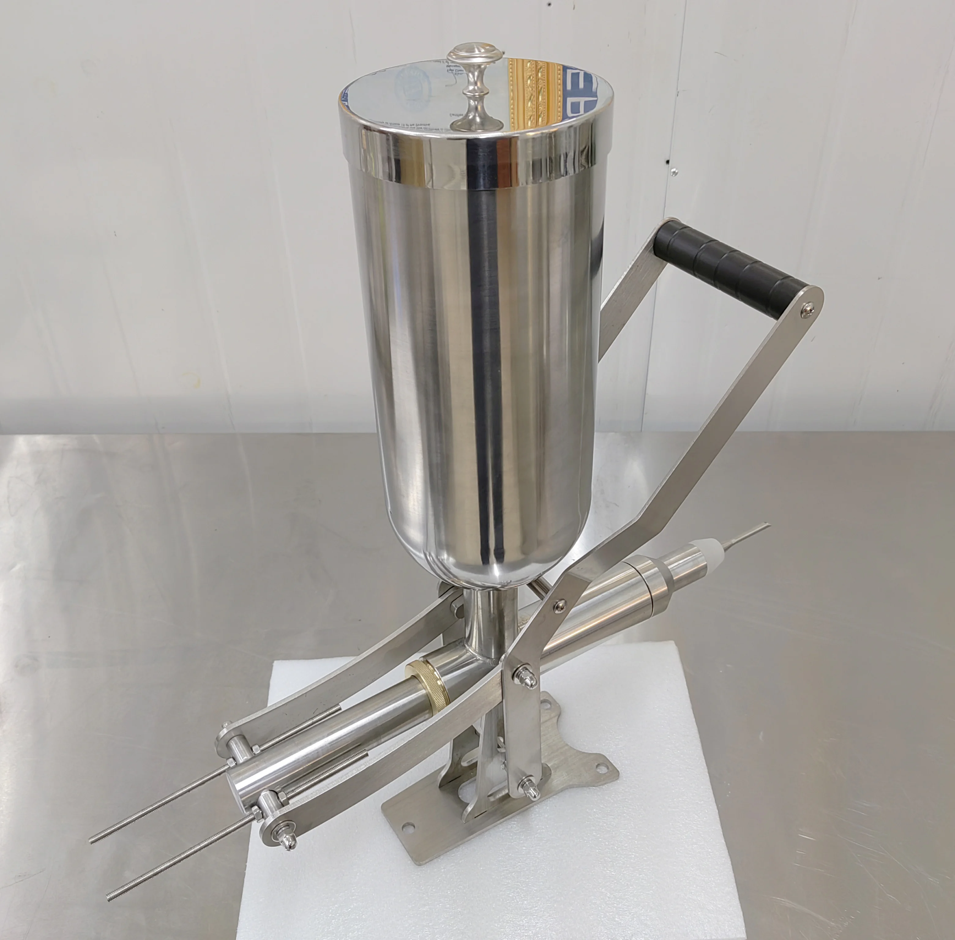 Manual Croissant Cake Cream Puff Filling Filler Machine