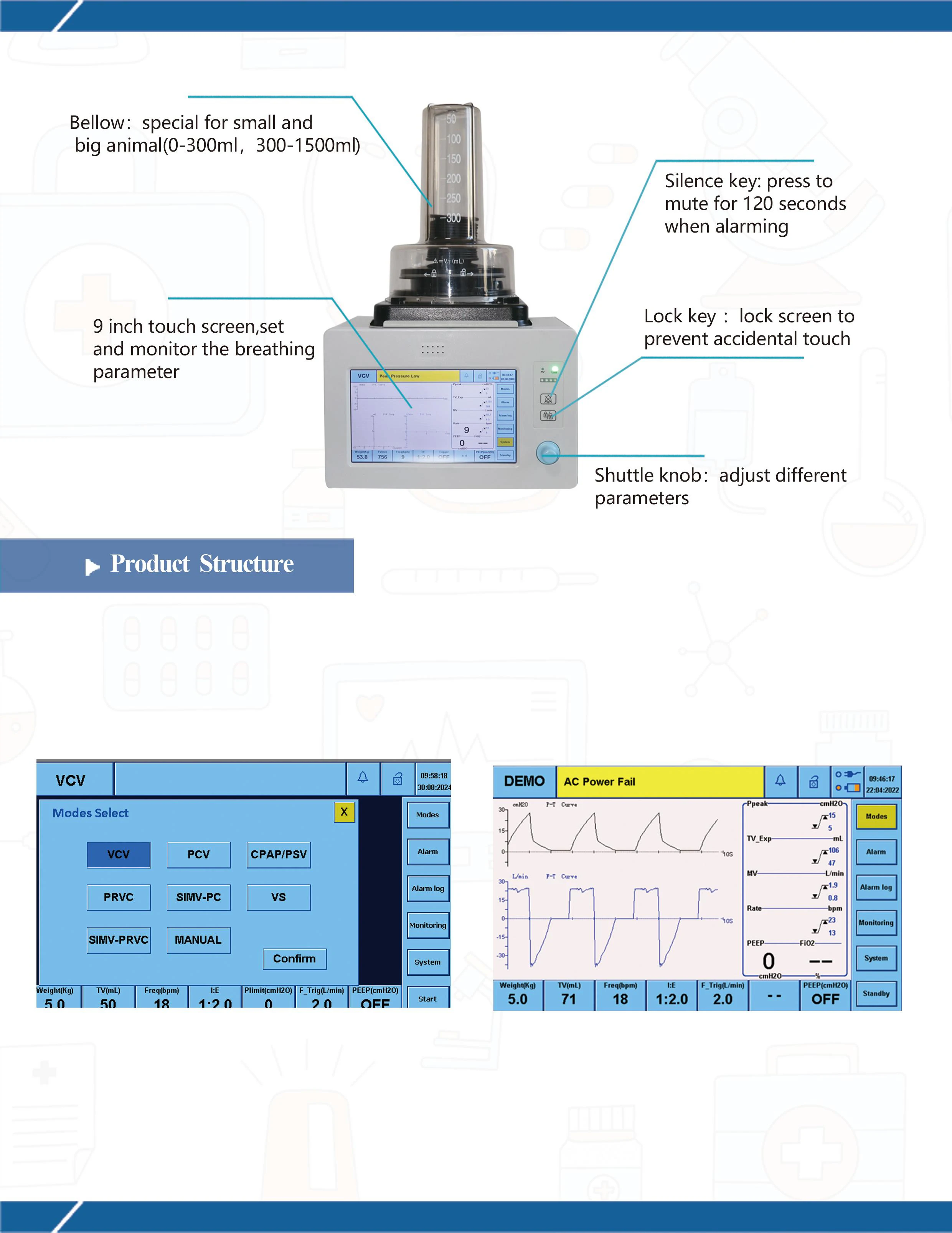 Veterinary Instrument Gas-free Veterinary Turbine Driven Anesthesia ...