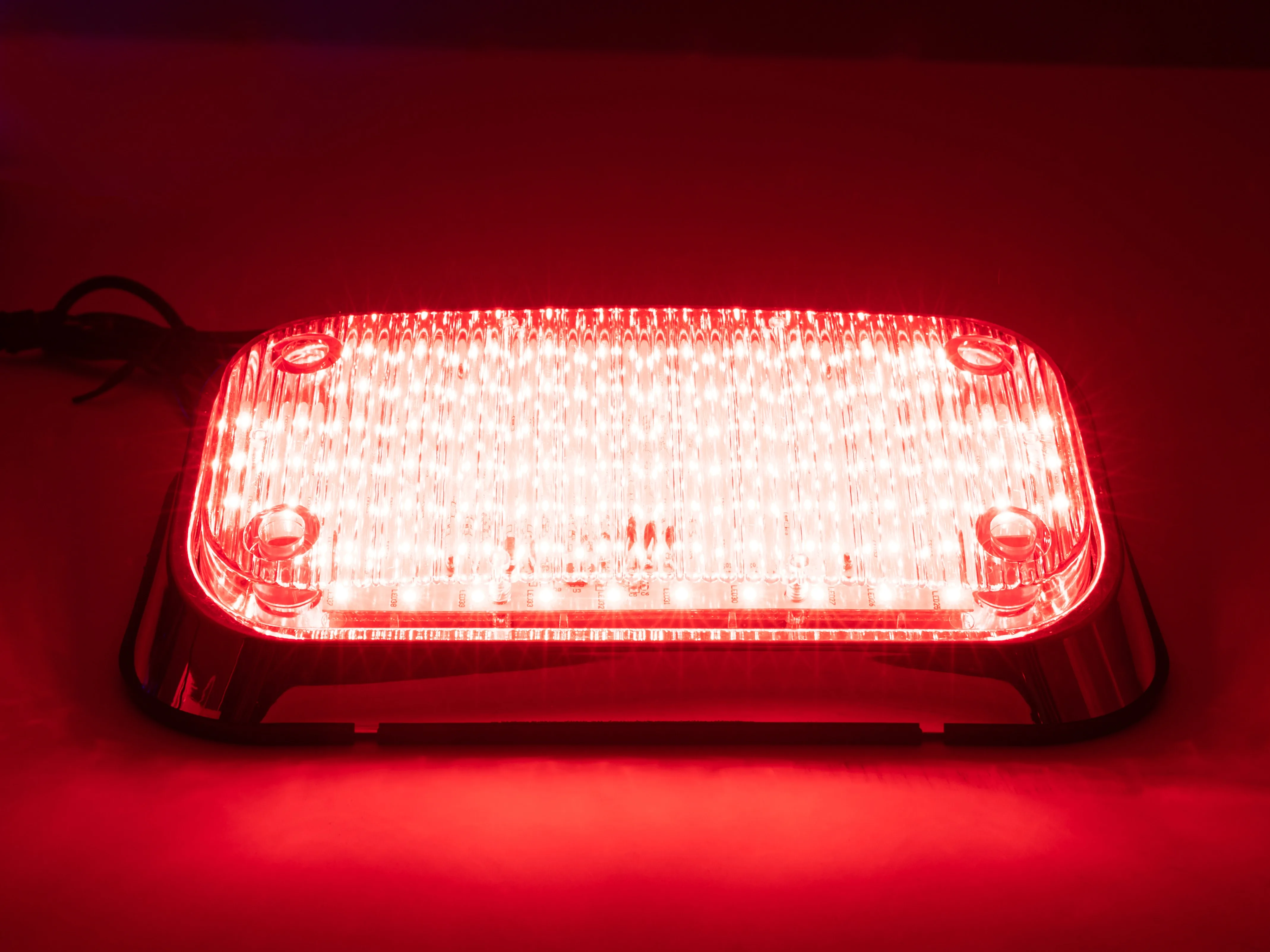 Square Warning Flashing Lights - Ambulance Strobe Markers