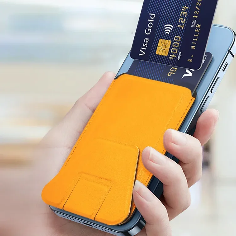 Multifunctional Foldable Cell Phone Stand 2 In 1 Magnetic Pu Leather ...