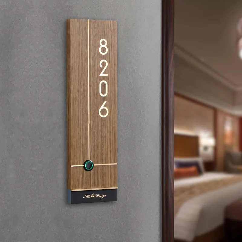 Newest Design Wayfinding Signage Aluminum Doorplate Room Number Metal ...