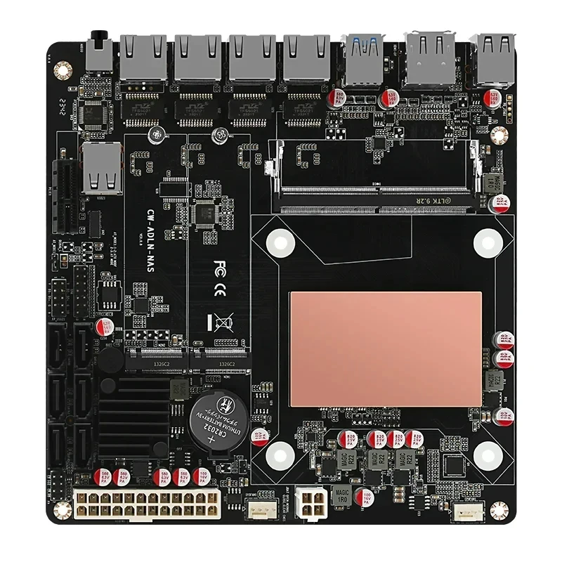 12th Gen Mini ITX Mainboard i3-N305 4xi226-V 2.5G firewall Router 2 ...