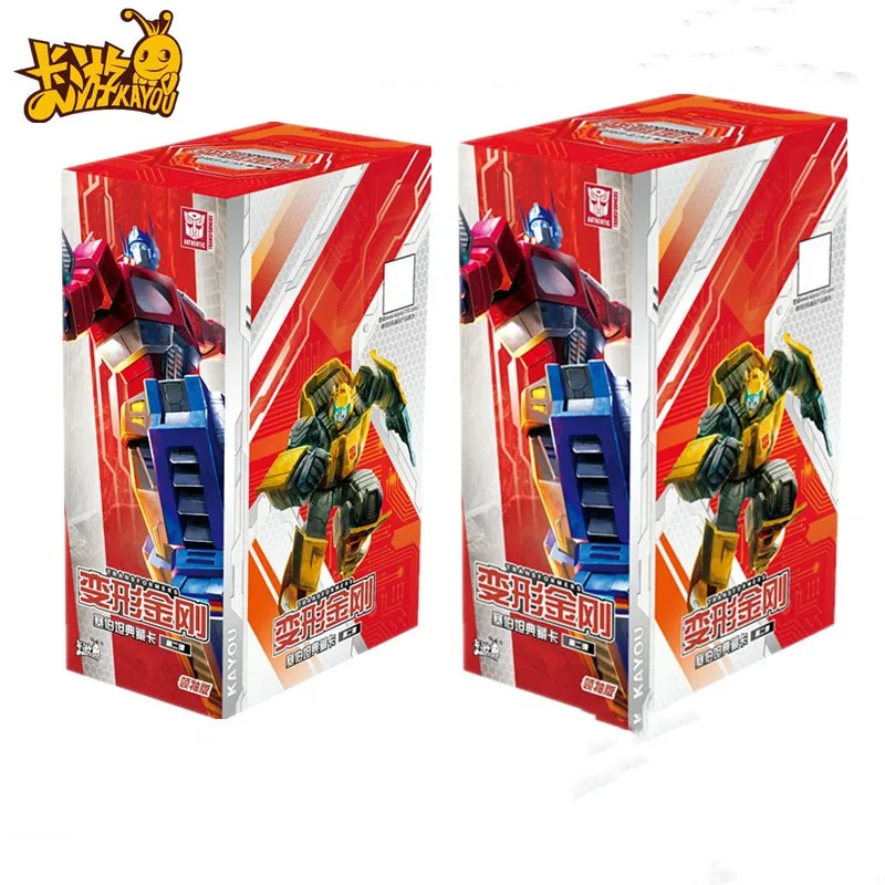 Kayou 36 Box Transformers Card Cybertron Leader Edition Optimus Prime ...