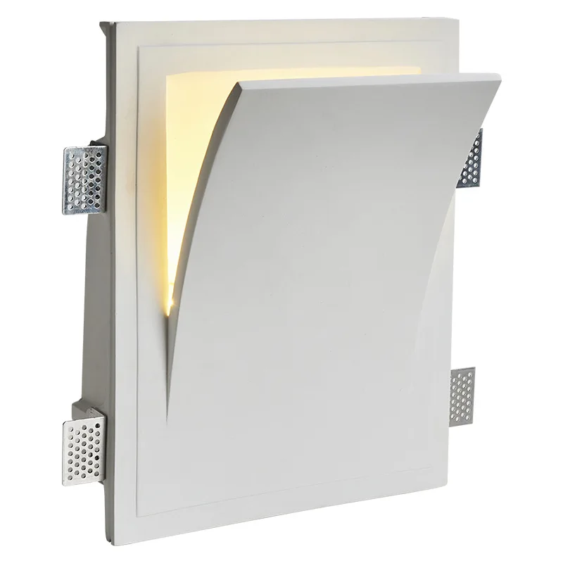 Modern Embedded Borderless Net Red Designer Flip-up Wall Lamps Living ...