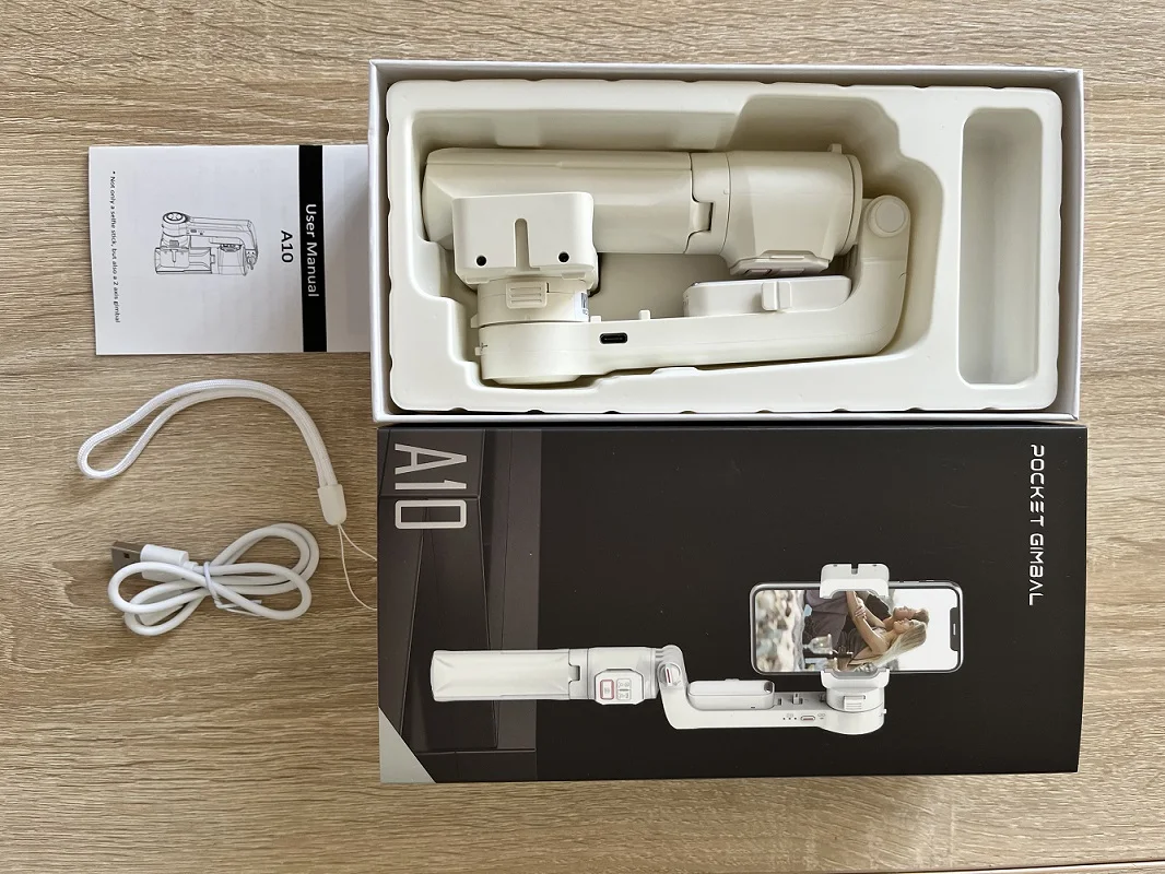 Variable Axis Gimbal Work As Gimbal And Selfie Stick For Smartphones ...