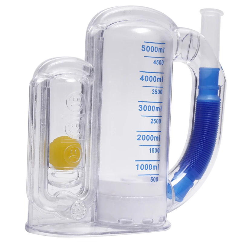 5000 Ml Breathing Exerciser - Vital Capacity Trainer