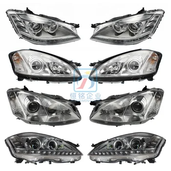 Mercedes S Class W221 Headlight 2007 W221 Headlight Facelift 2006-2009 ...