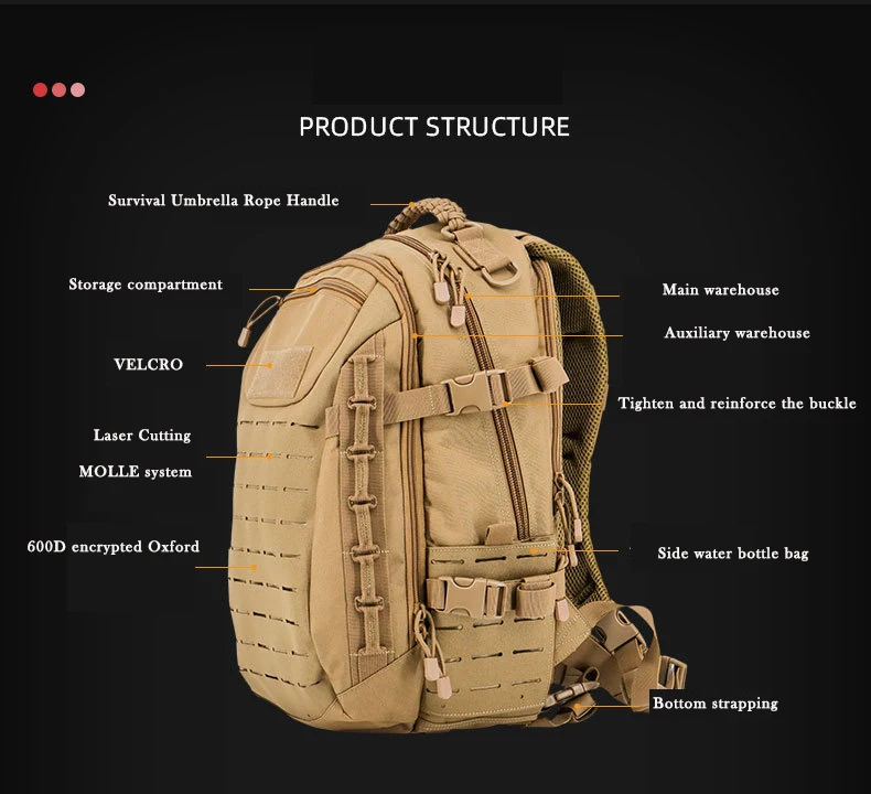 Backpack 80l Hiking Surplus Rucksack Hunting Rucksacks Molle Tactical ...