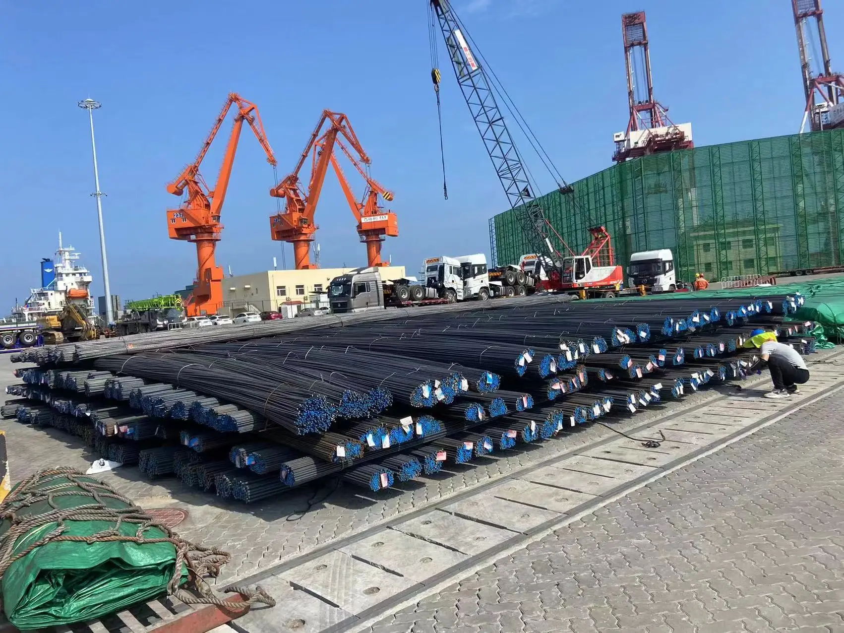 Morocco Buy Steel 10mm 12mm 16mm Reinforcing Bar Concrete Iron+ Rebar ...