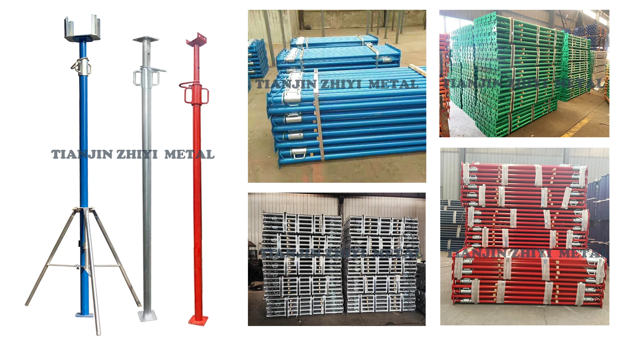 Shoring Prop Jack Scaffolding Steel Formwork Support Adjustable Shoring ...