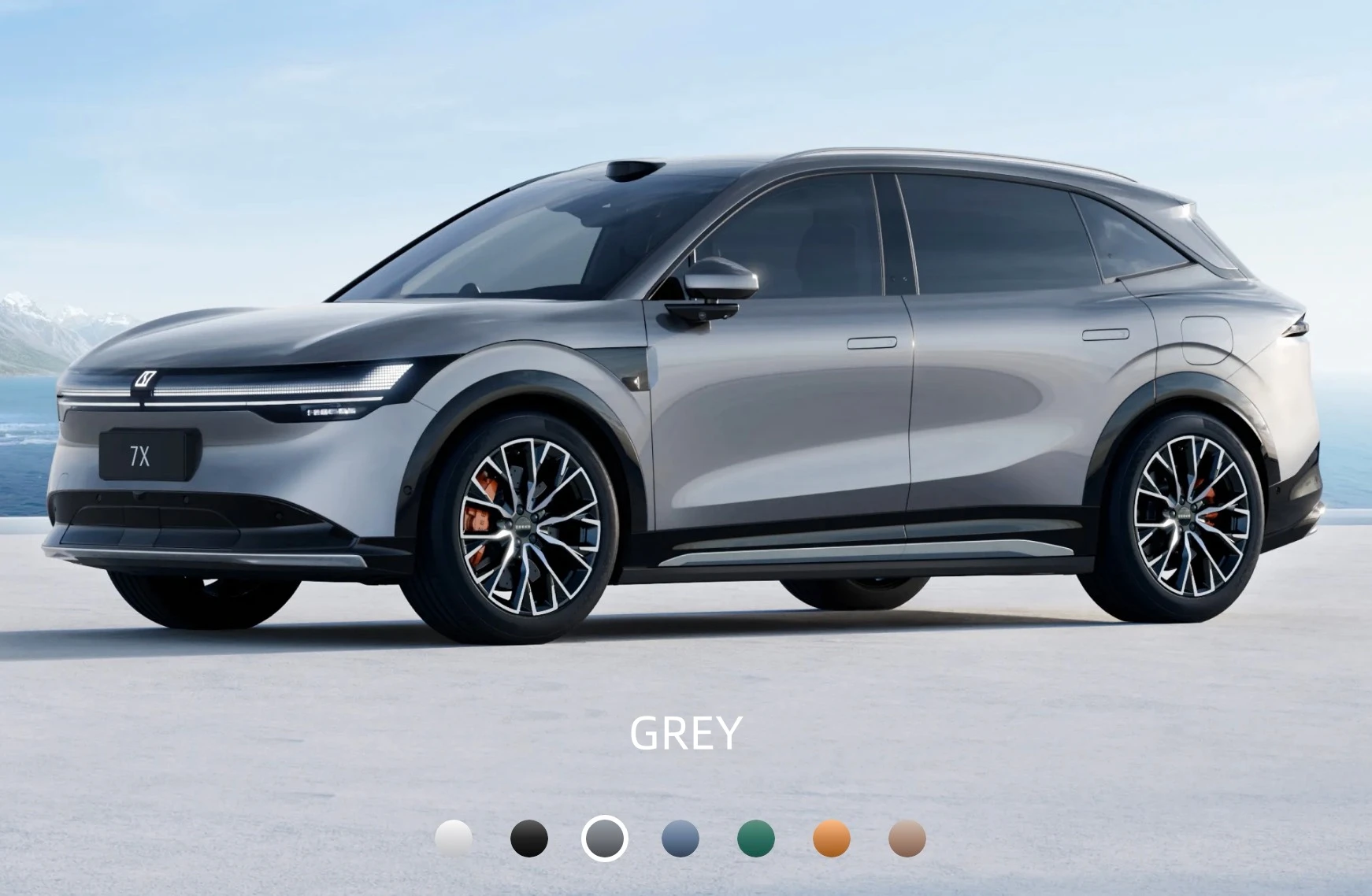 New Arrival ZEEKR 7X Electric SUV - Rear Wheel Drive, Fast Charging ...
