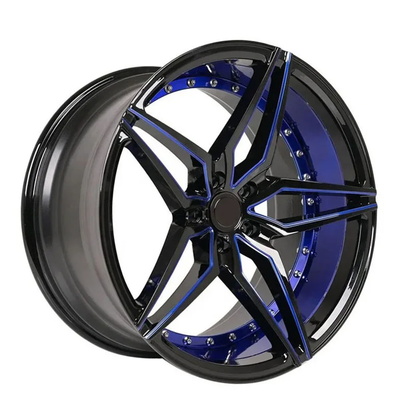 Milling 2-piece Concave Design Forged Wheels 18 19 20 21 22 23 24 26 ...