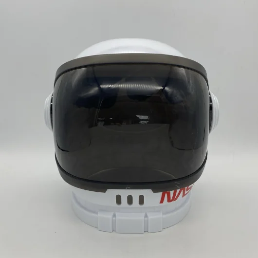 Astronaut Helmet with Blue Movable Visor - Party Costume