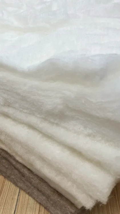 Natural Insulation Eco-friendly Thermal Milk Fiber Wadding /padding ...
