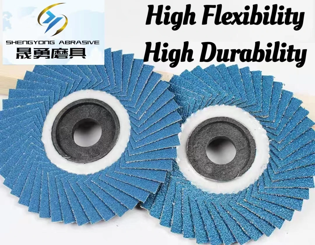 Abrasive Curved Flap Disk Ceramics Flap Disc 4.5 Inch Flap Wheel Radial ...