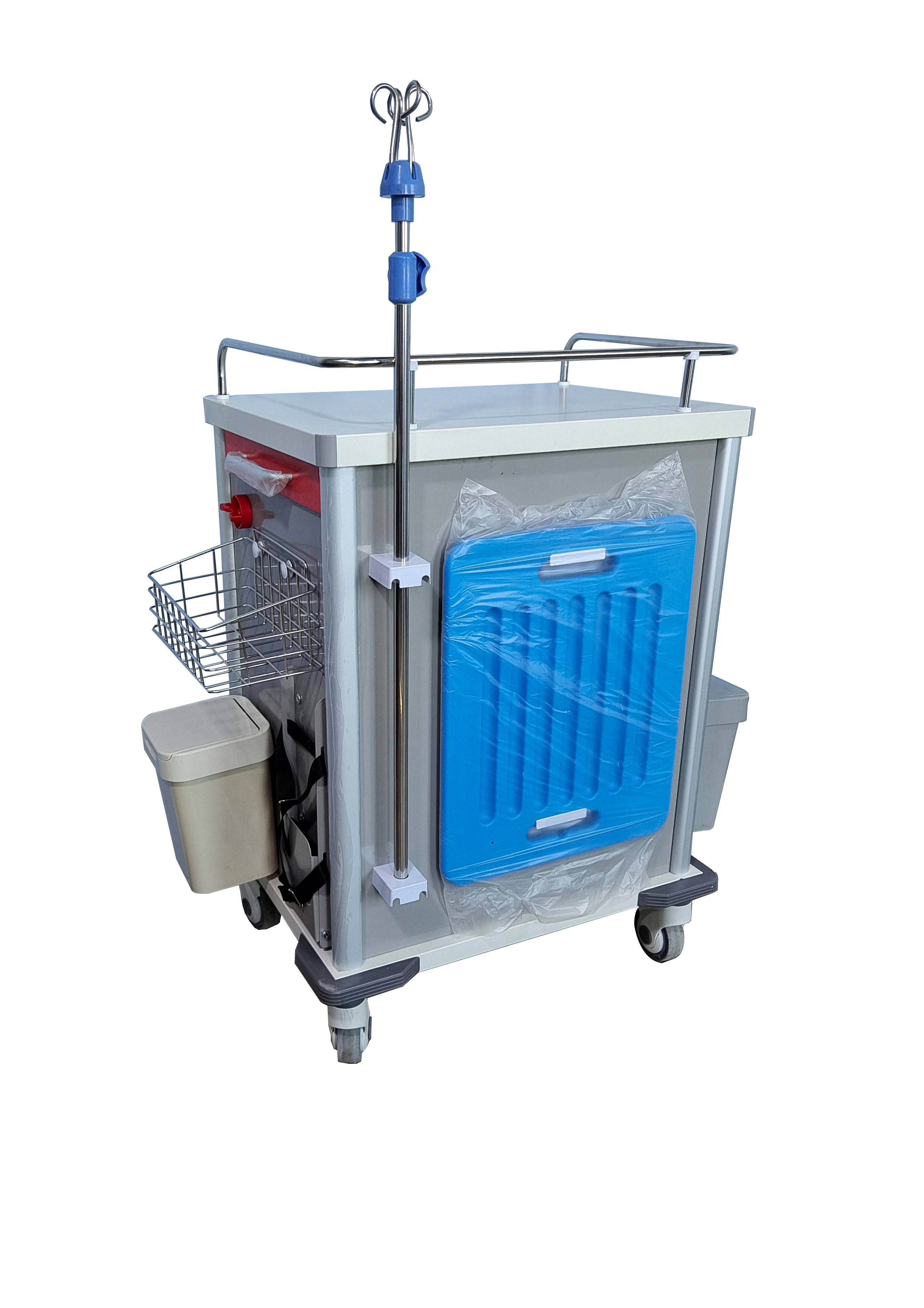 Hospital Medical Emergency Cart/crash Trolley - Buy Hospital Mobile ...