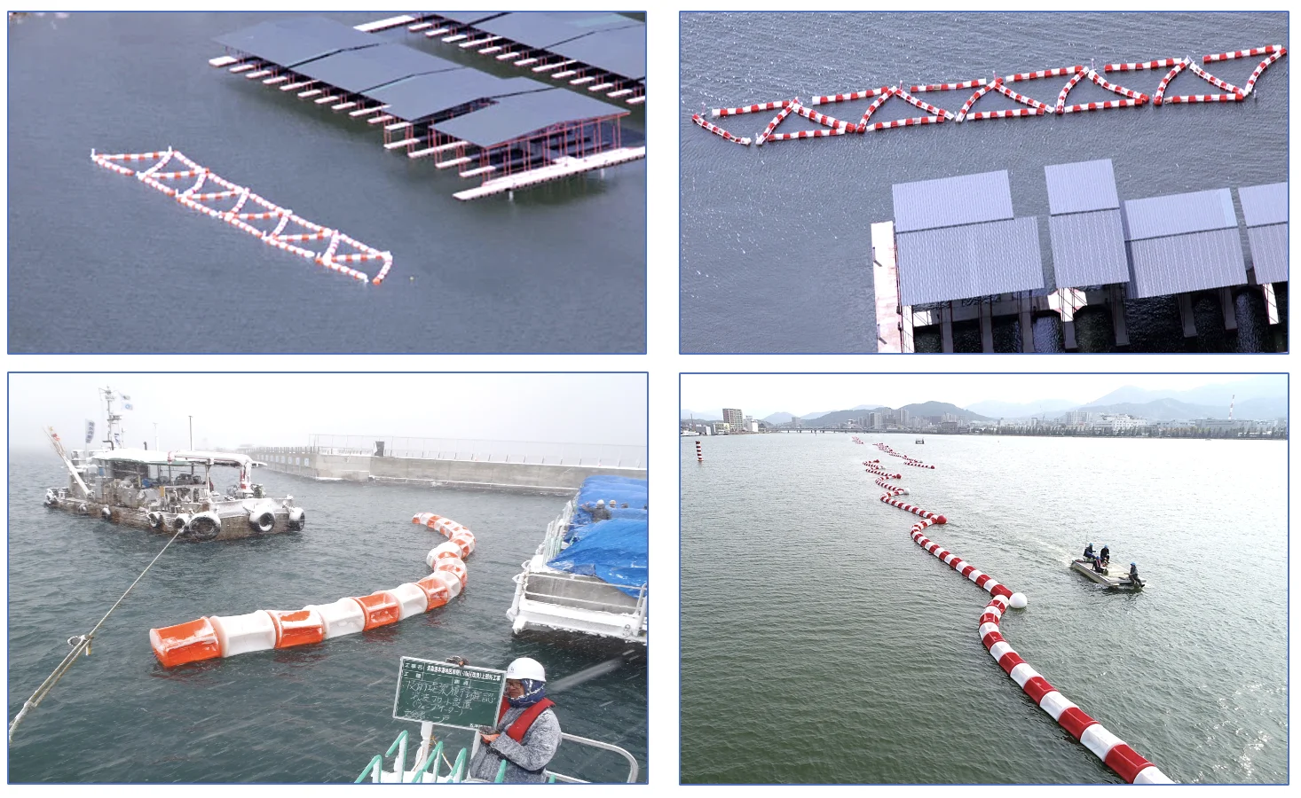 FLOATING WAVE ATTENUATOR EATER - Plastic Breakwaters HDPE Sea Barrier