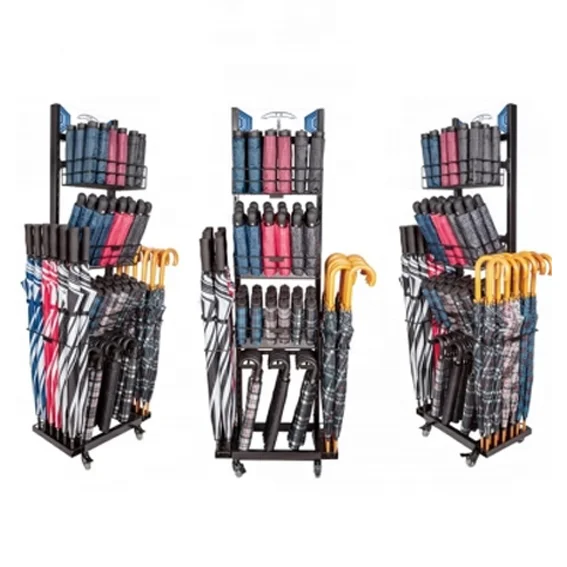 3-layer Metal Wire Display Rack - Ideal for Retail & Advertising