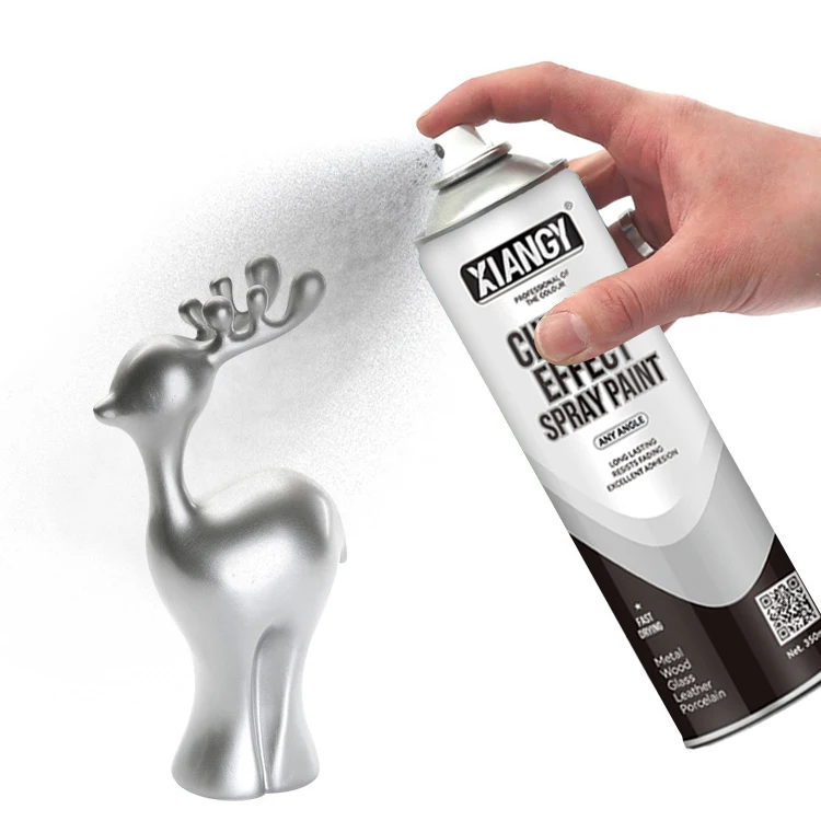 Aerosol Spray Paint Chrome 400ml Aerosol Spray - Buy Chrome Foil Mirror ...