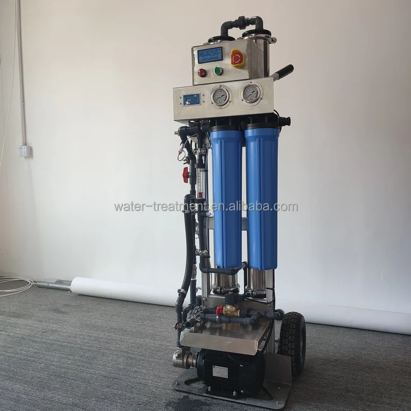 Portable Hand Push Reverse Osmosis System Clean Window Solar Panel Ro ... Portable Hand Push Reverse Osmosis System Clean Window Solar Panel Ro ...