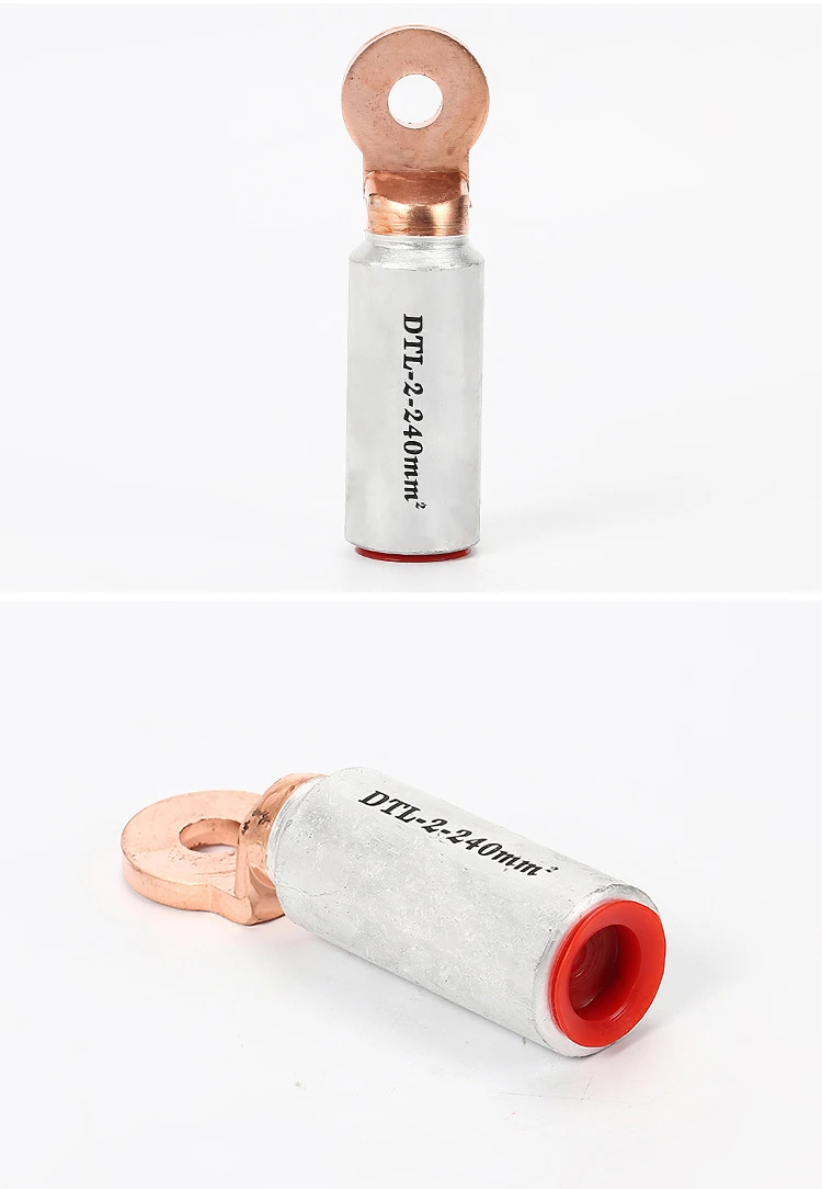 Friction Welded Bimetal Cable Lug Shoes Ring Type Terminals Bimetallic ...