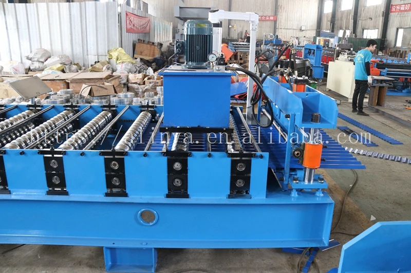 Metal Tile Roofing Sheet Corrugated Iron Tile Forming Machine - Buy ...