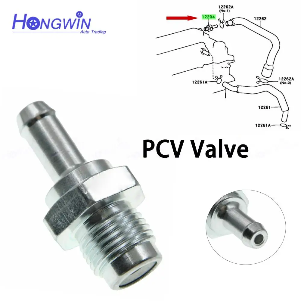 12204-28020 Positive Crankcase Ventilation Pcv Valve For Toyota Camry ...