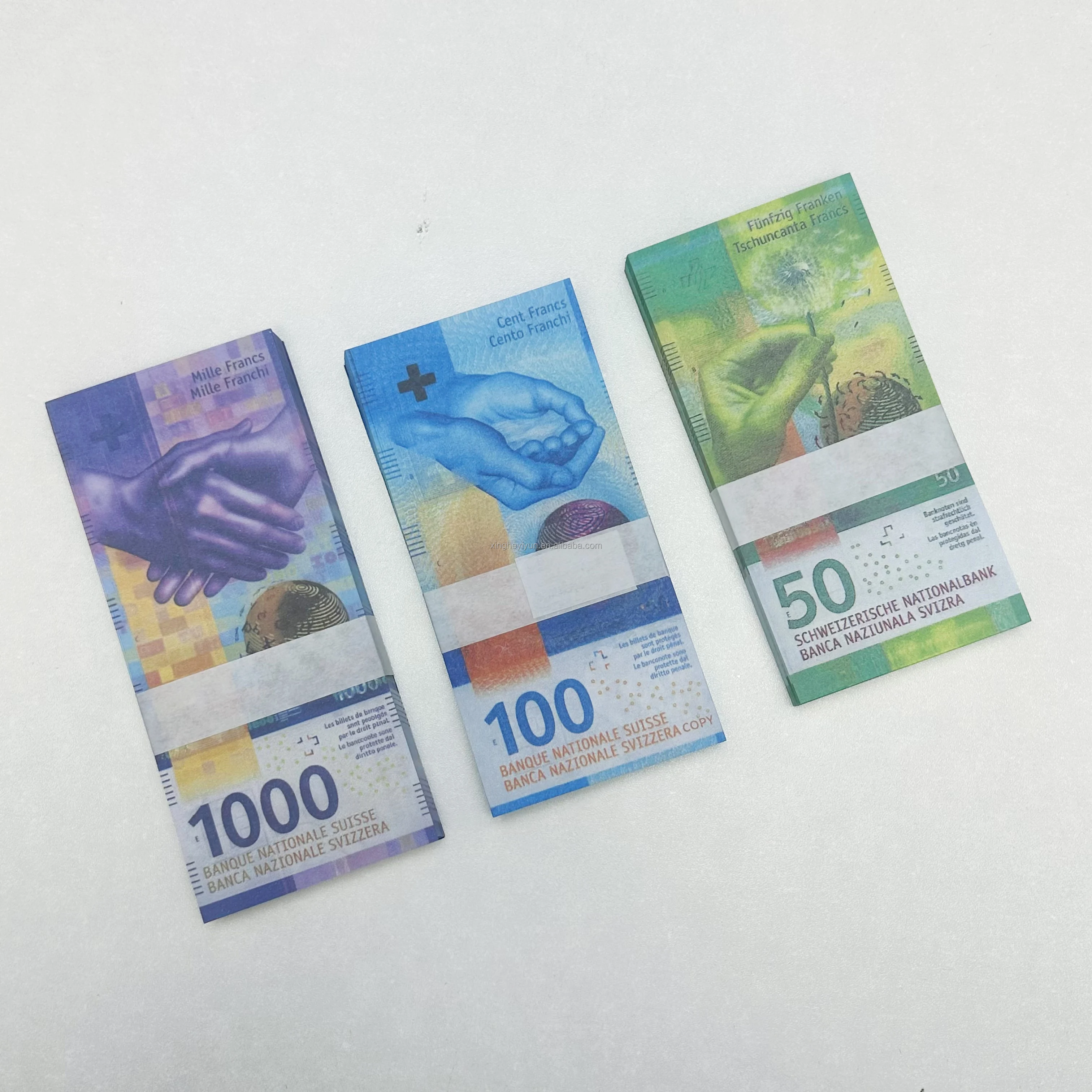 Movie Prop Money Swiss Francs CHF for Party Decoration Video Movie ...