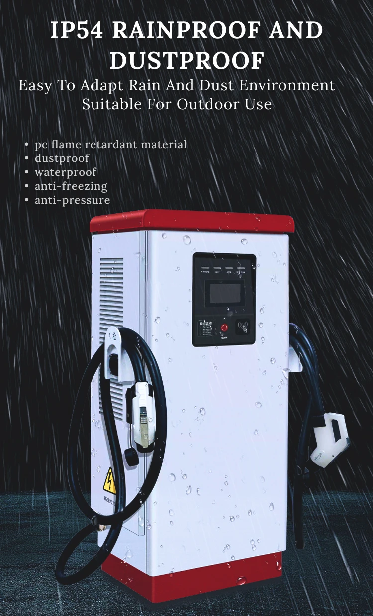 Dc Ev Charger Station 60/80/120/160kw Oem/odm Commercial Dc Fast Ccs2 Ev Charger Station For New ...