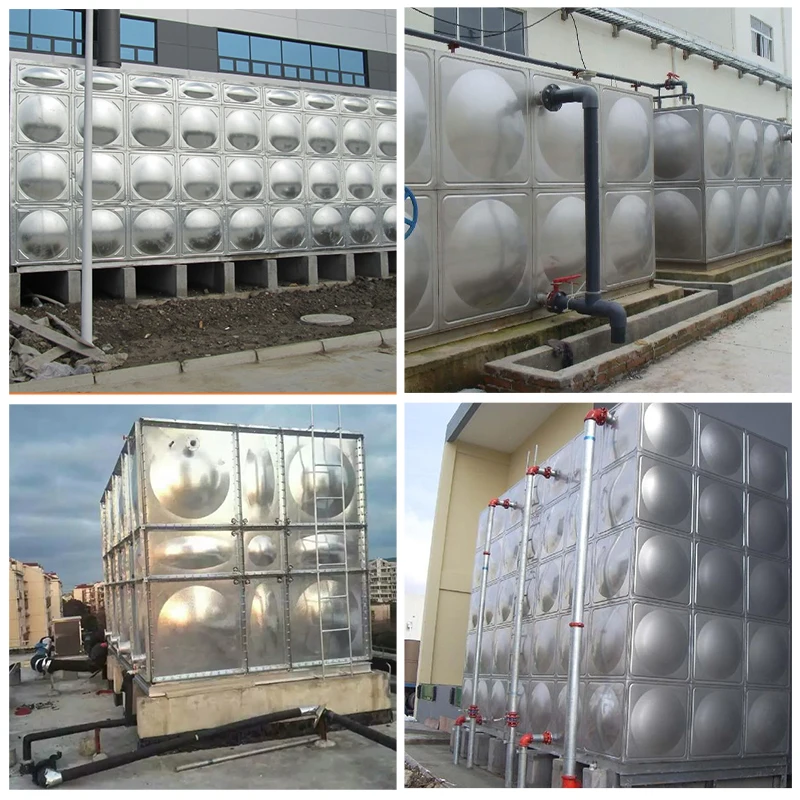 Modular Stainless Steel Water Tank Welded Type Storage Stainless Steel ...