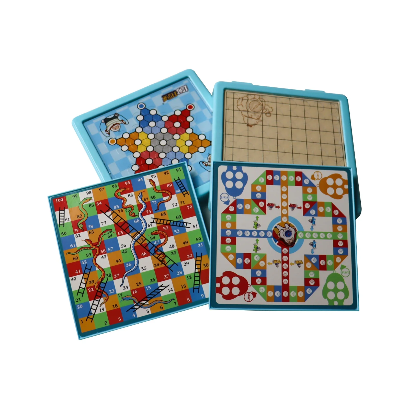 C04201 Checkers Snake And Ladder Ludo And More Classic Board Games For ...