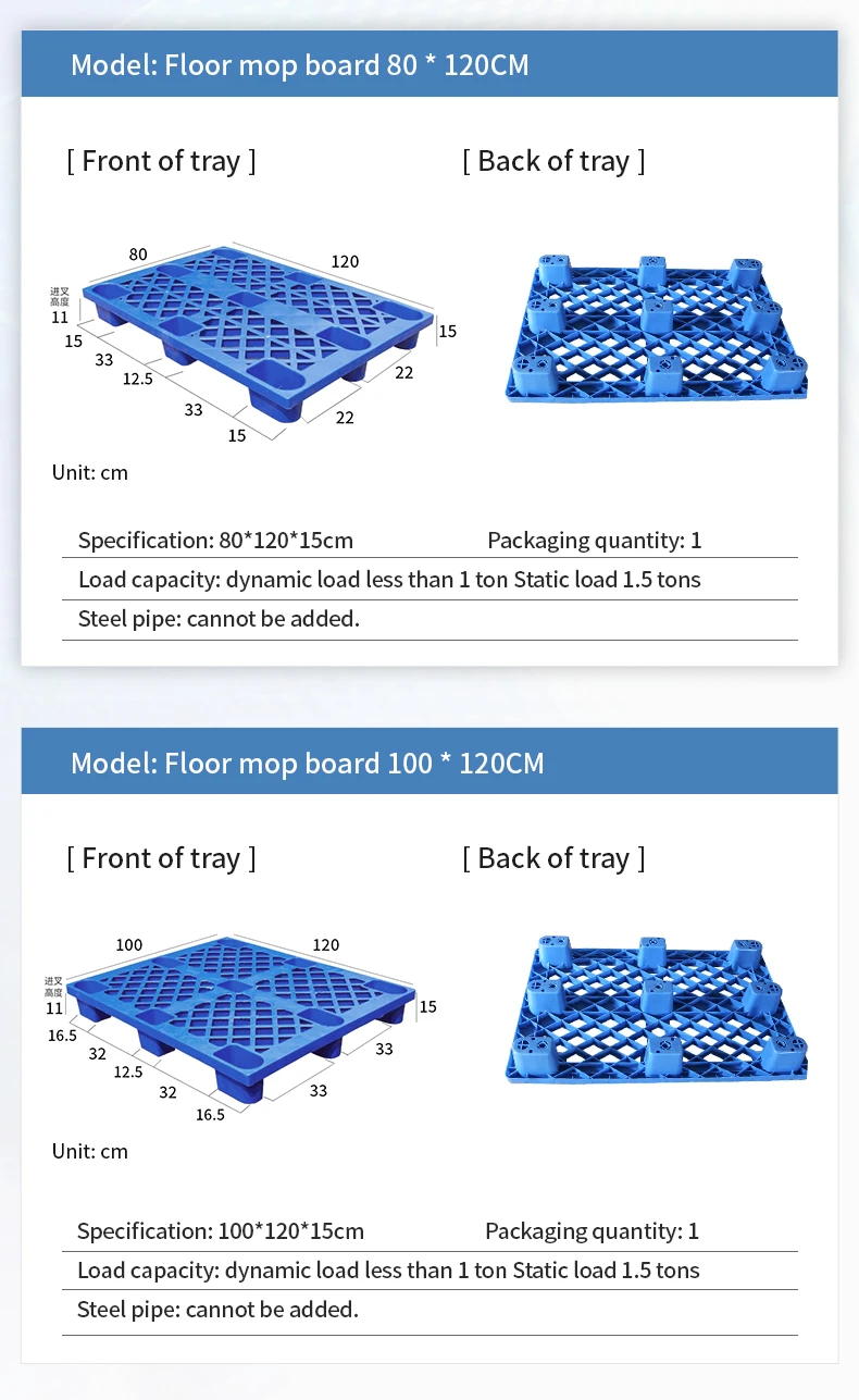 China Manufacture High Quality High Load Bearing Export and Stackable ...