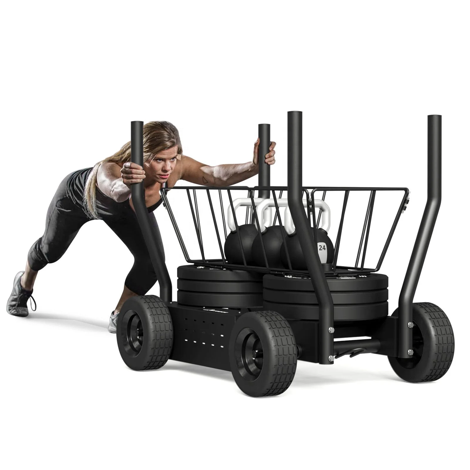 Weight Capacity 1000 Lbs Fitness Push Sled Weight Sled Power Sled - Buy ...