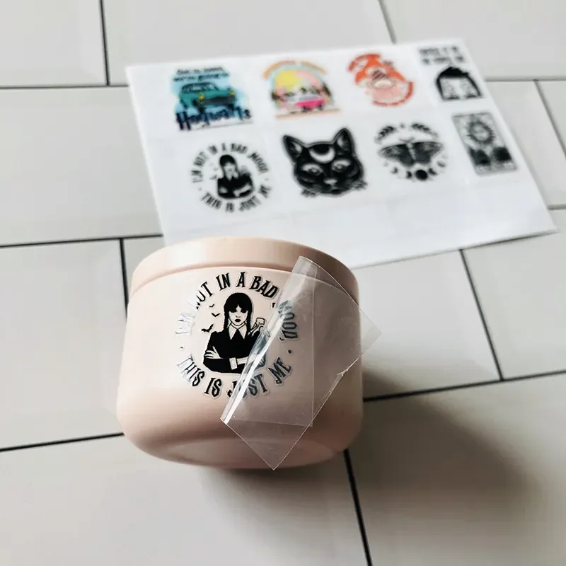 Custom Printing Waterproof Permanent Adhesive 3d Dtf Embossed Logo ...