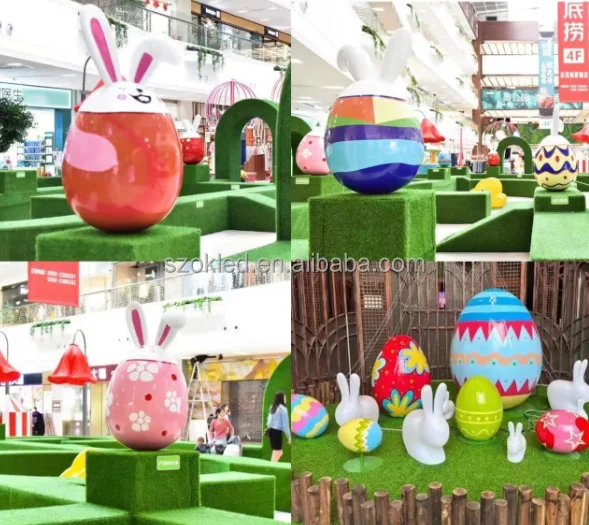 Custom Giant Easter Egg Prop - Perfect for Holiday Decor